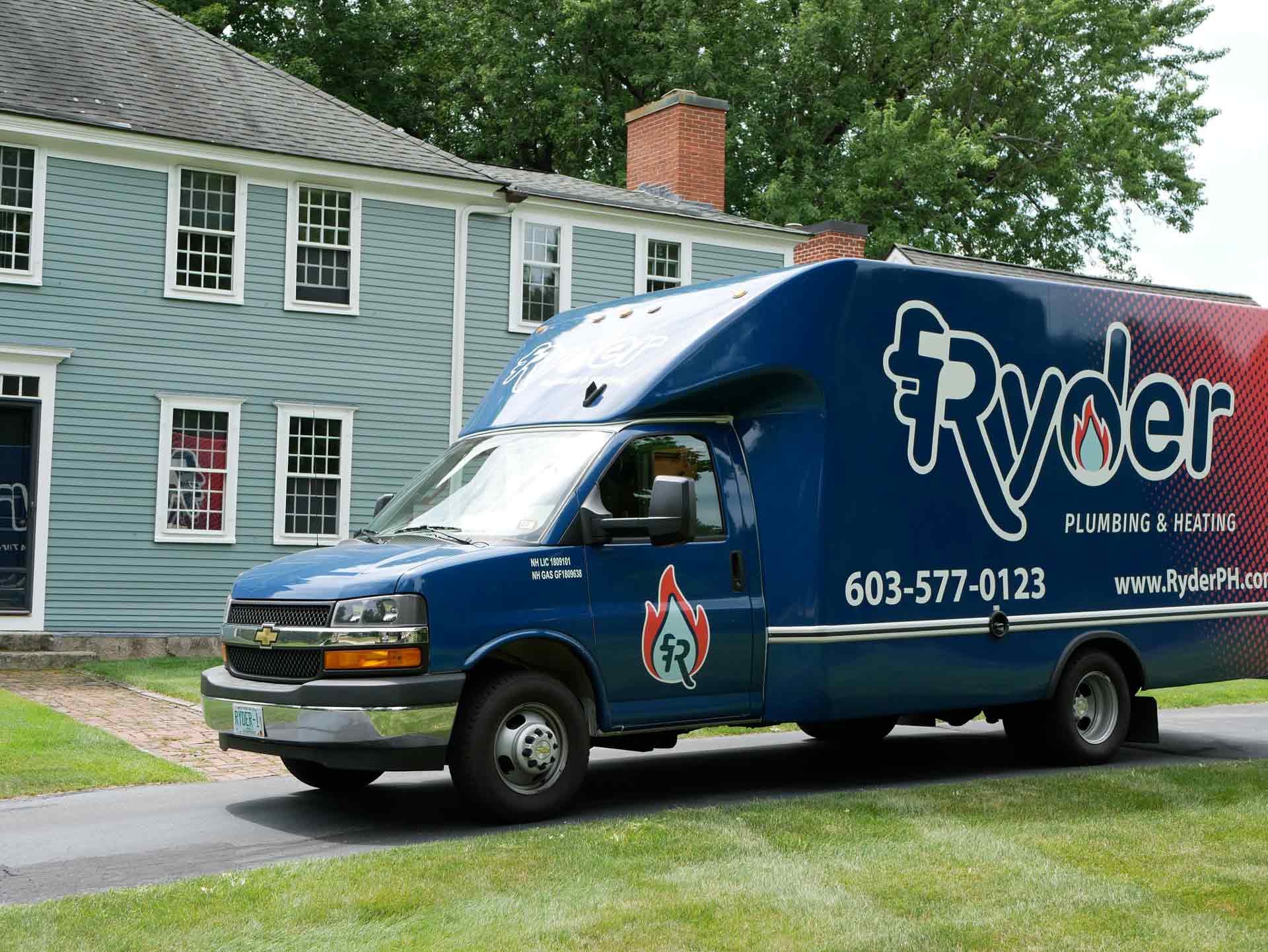 Service Area | Ryder Plumbing, Heating & Cooling